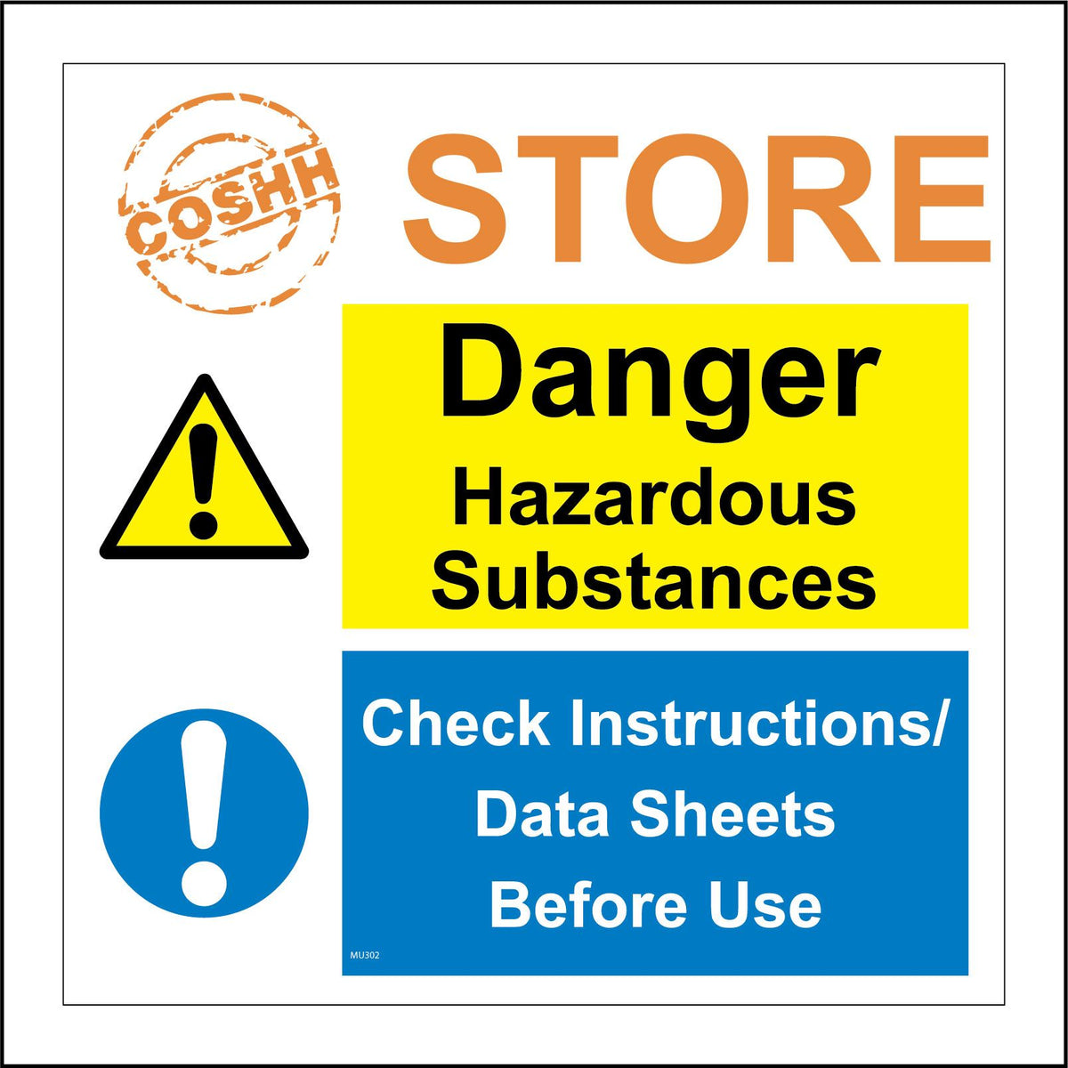COSHH Store Hazardous Substances Toxic Waste – PWDirect