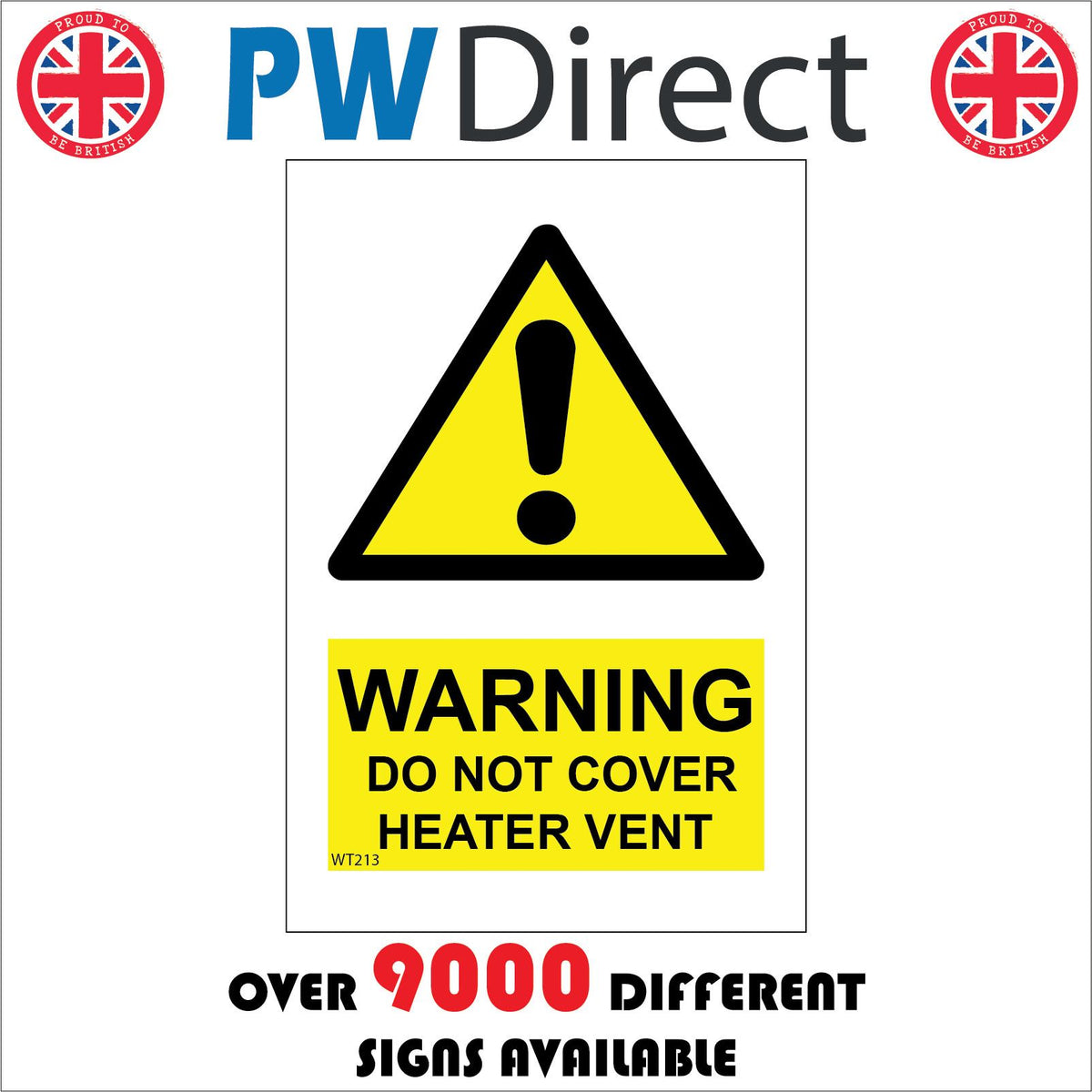 Do Not Cover Heater Vent Grill Air Cooling – PWDirect