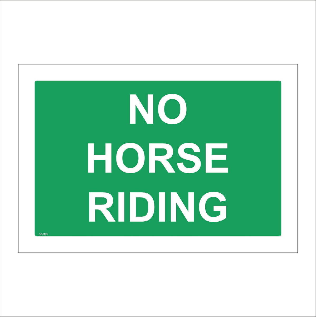 No Horse Riding – PWDirect