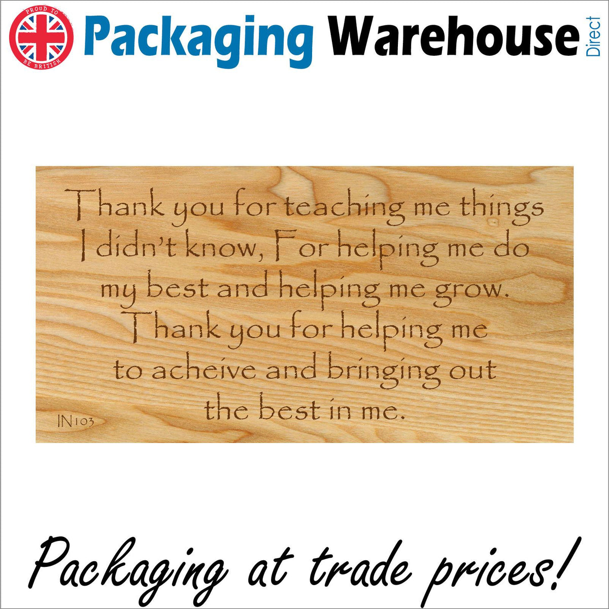 Thank You For Teaching Me Things I Didn't Know, For Helping Me Do My ...