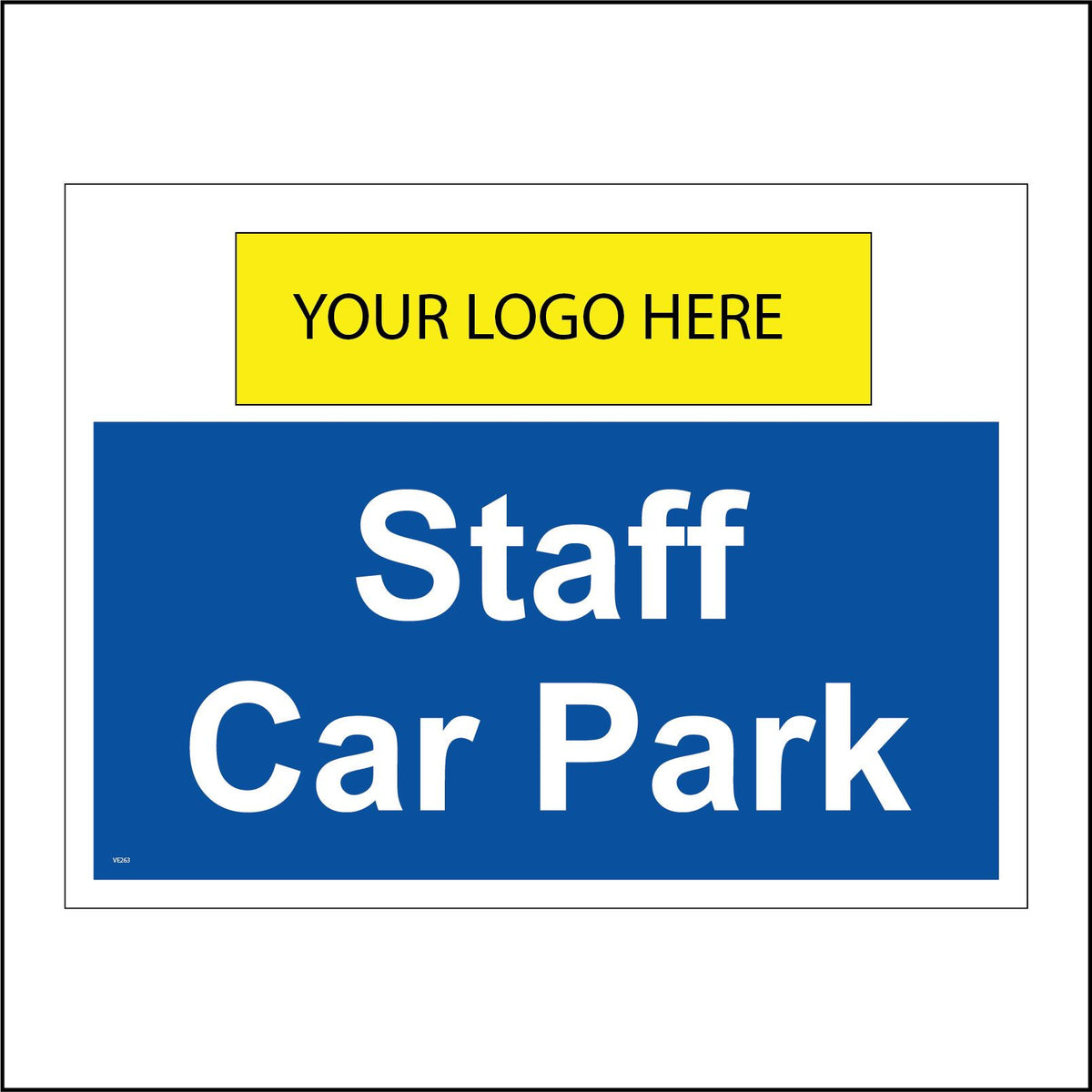 Staff Car Park Your Logo Choice Personalisation – PWDirect
