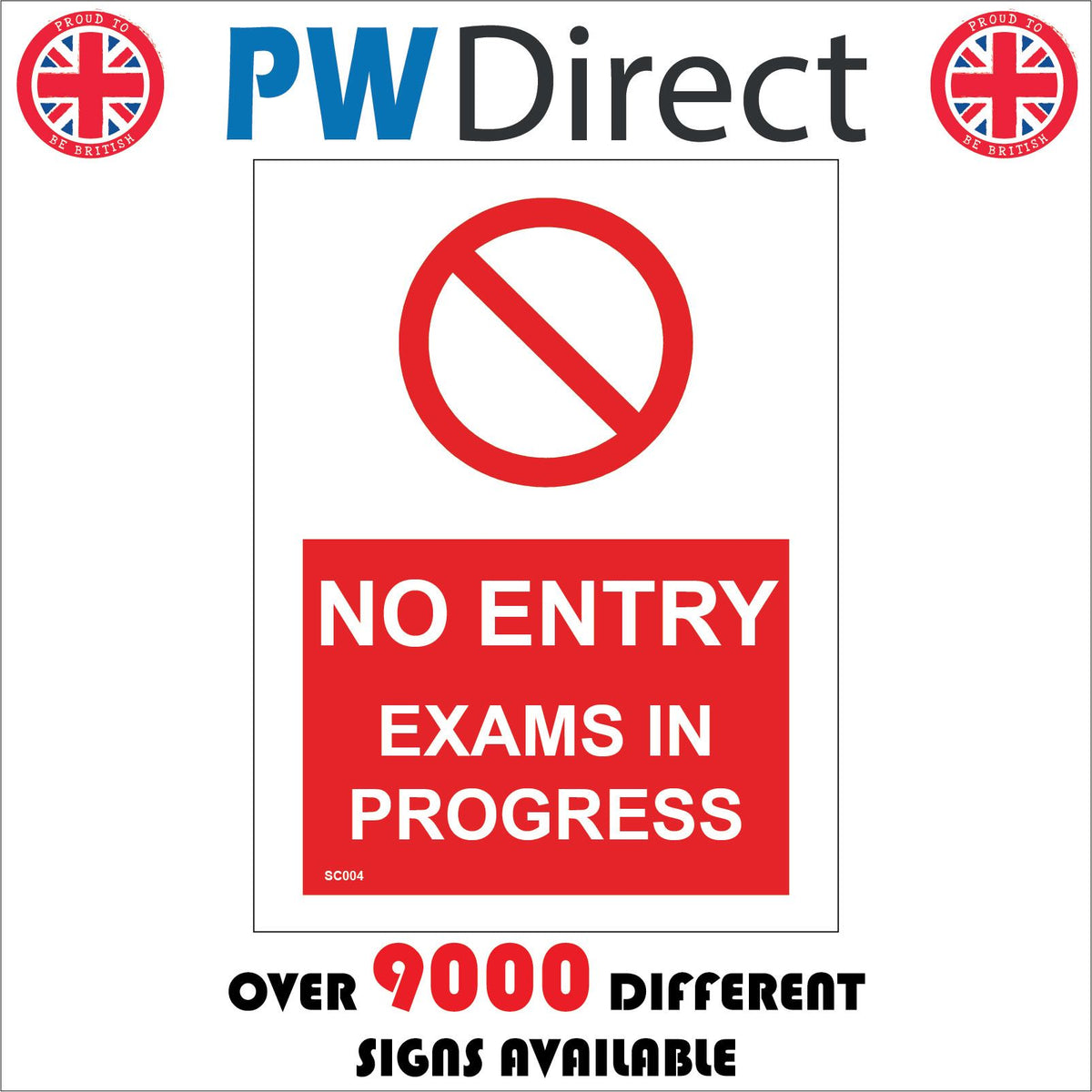 No Entry Exams In Progress Students Test Admittance – PWDirect
