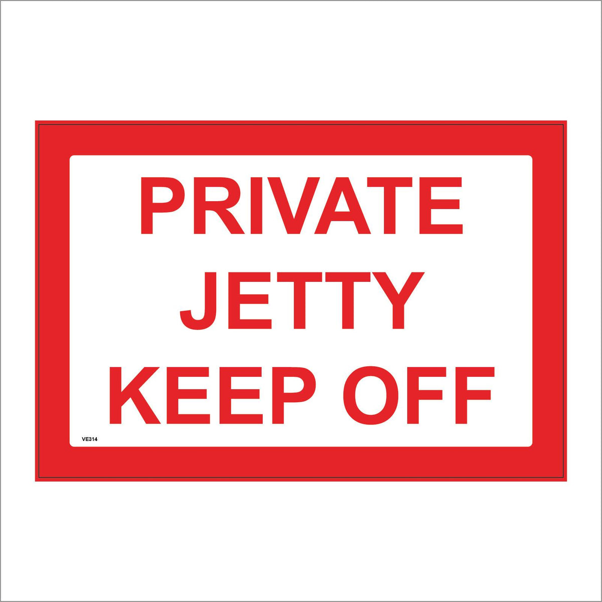 Private Jetty Keep Off Boat Marina Pier Towpath – PWDirect