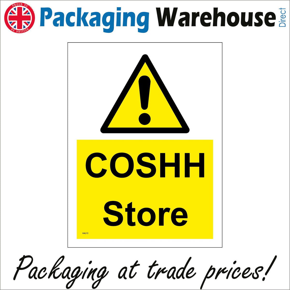COSHH Store Hazardous Chemical Storage – PWDirect