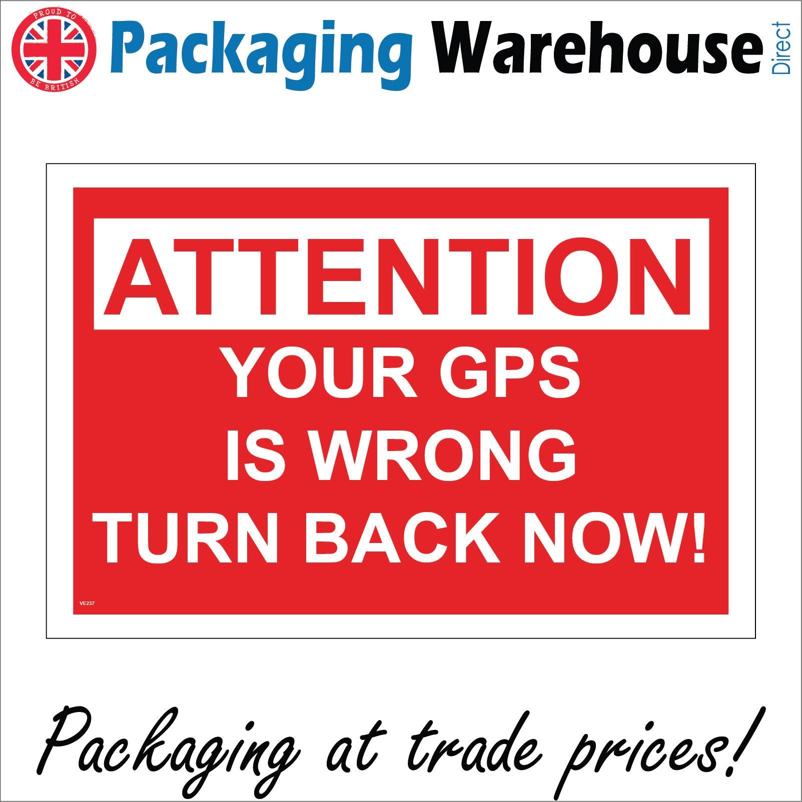 Attention Your GPS Is Wrong Turn Back Now – PWDirect