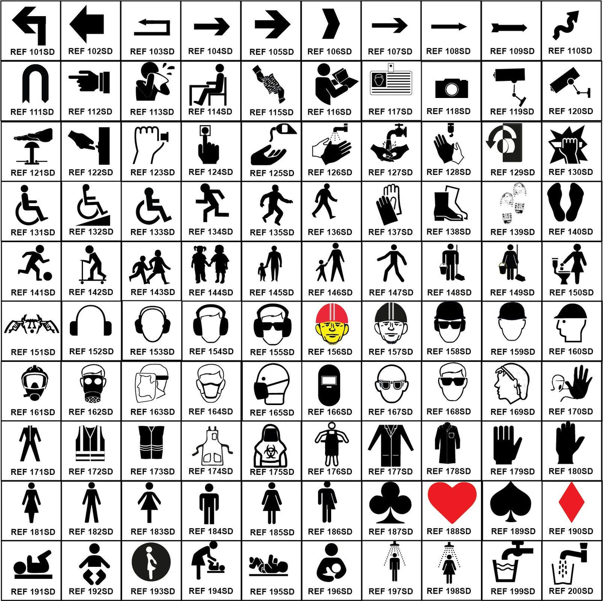 Design A Sign Bespoke Choose your Layout Custom Information Badge Sign ...