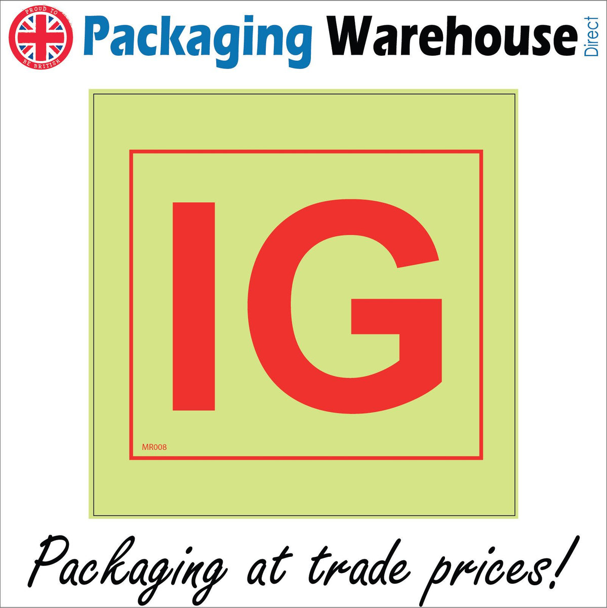 Inert Gas Sign – PWDirect