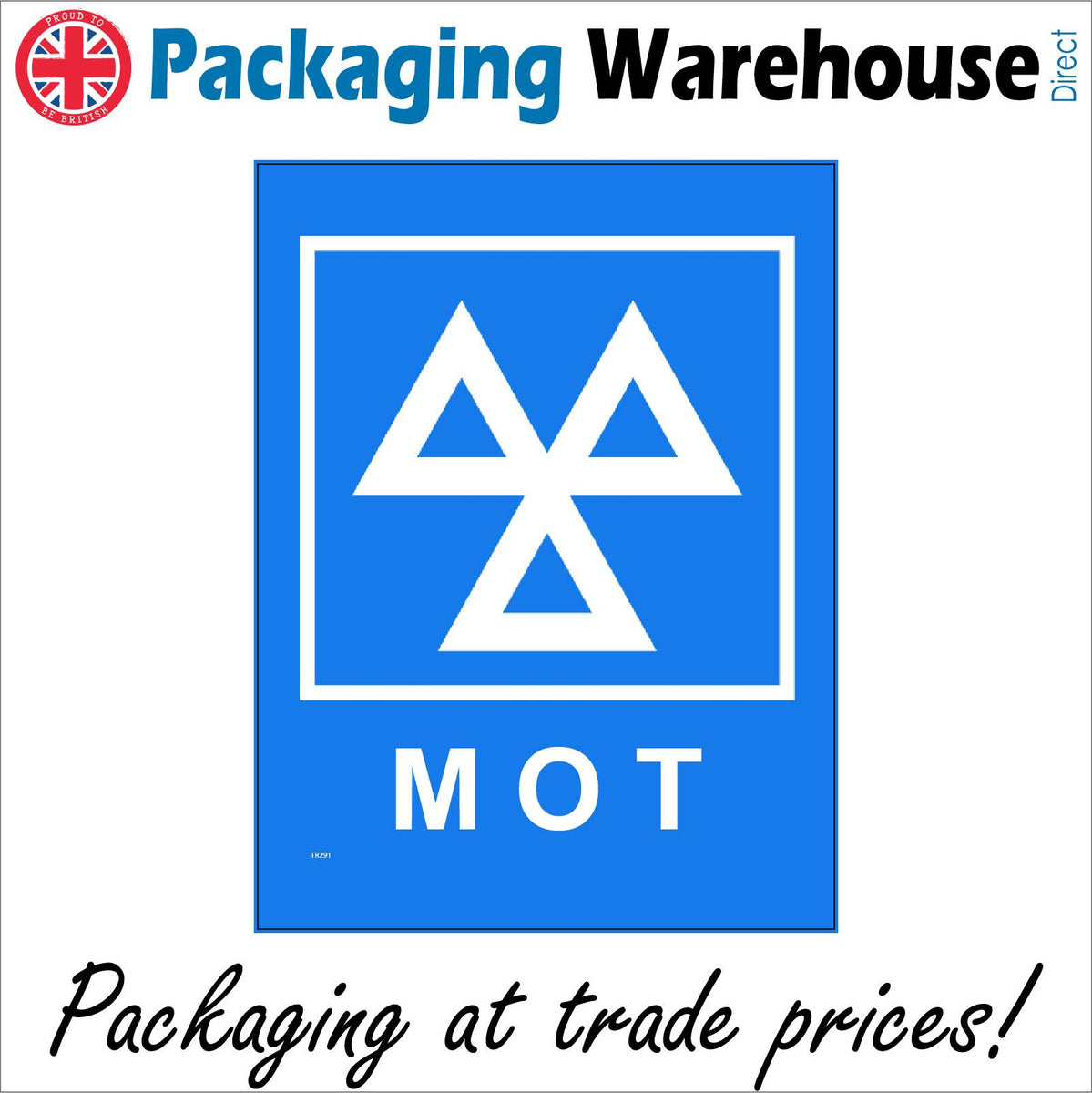 M O T Sign with MOT Logo – PWDirect