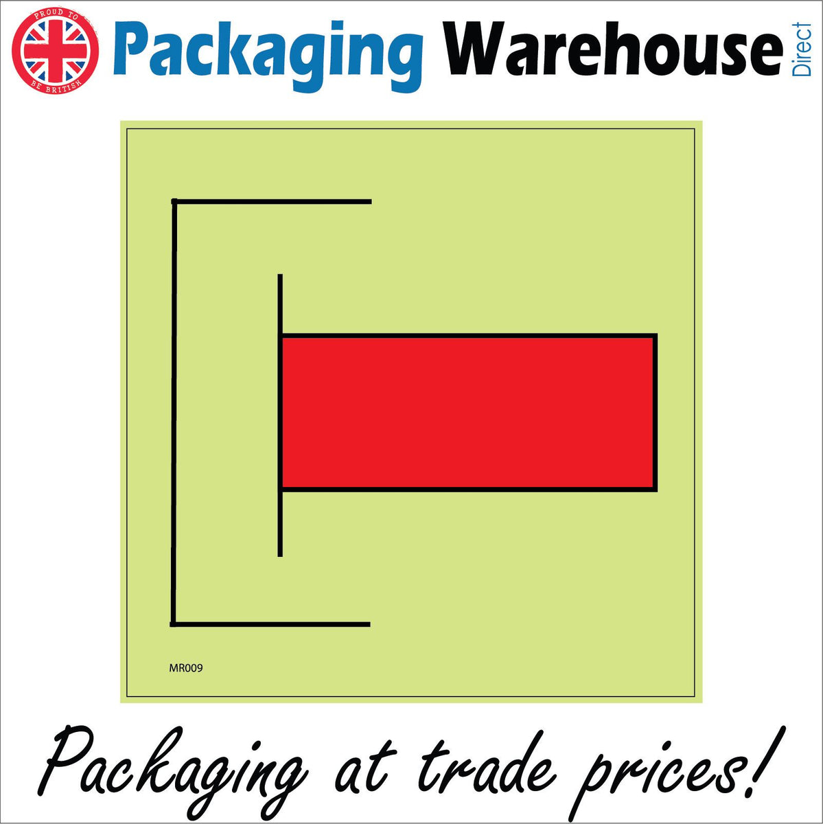 International Shore Connection Sign with Block Lines – PWDirect