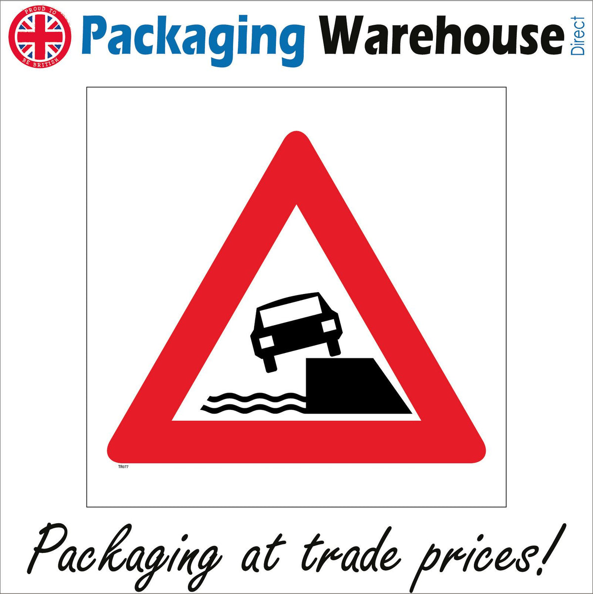 Quayside Sign with Car Water – PWDirect