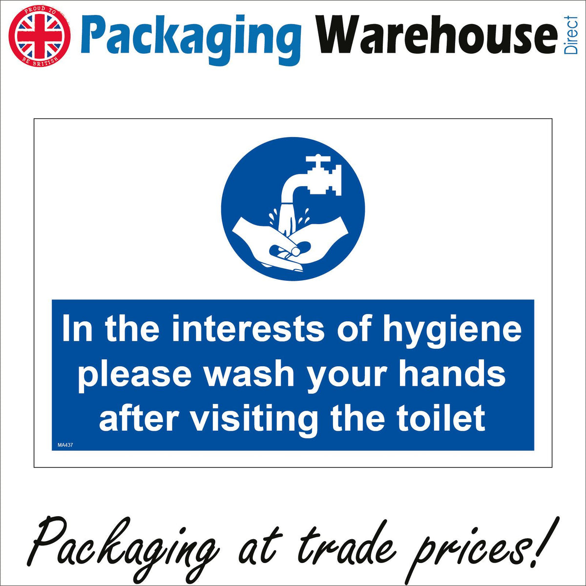 In The Interest Of Hygiene Please Wash Your Hands After Visiting The ...